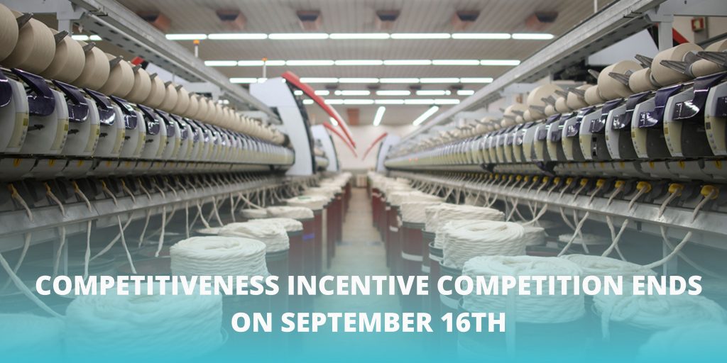 Competitiveness Incentive Competition ends on September 16th - Avepark